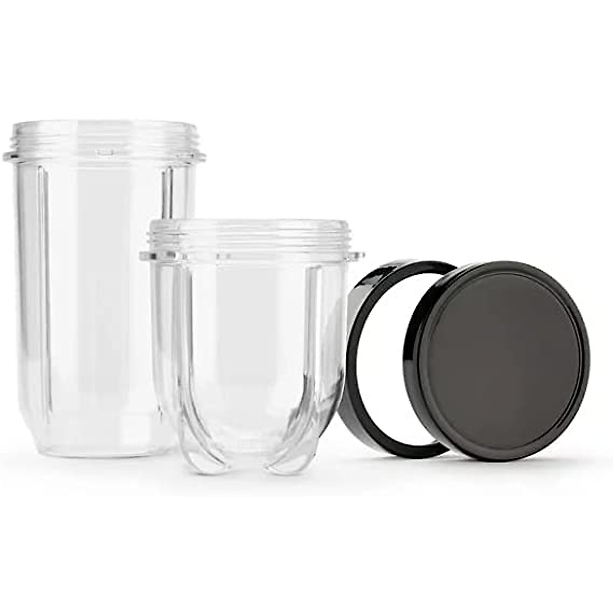 ADEMA MAGIC BULLET Silver/Black Mini Compact Personal Food Blender 14 oz.