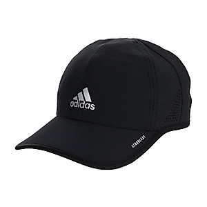 adidas Superlite 2 Relaxed Adjustable Performance Cap Black/White 1 One Size