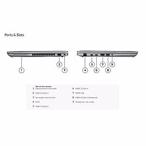 Lenovo Gen 3 ThinkPad T14 Laptop with Ryzen 5 PRO 6650U Processor, 14" WUXGA 300nits Anti-Glare Non-Touch Display, 16GB RAM, 512GB SSD, Wi-Fi 6E, Backlit Keyboard, and Windows 11 Pro (Storm Gray)