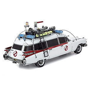 Metal Earth Fascinations Premium Series Ecto-1 Ghostbusters 3D Metal Model Kit
