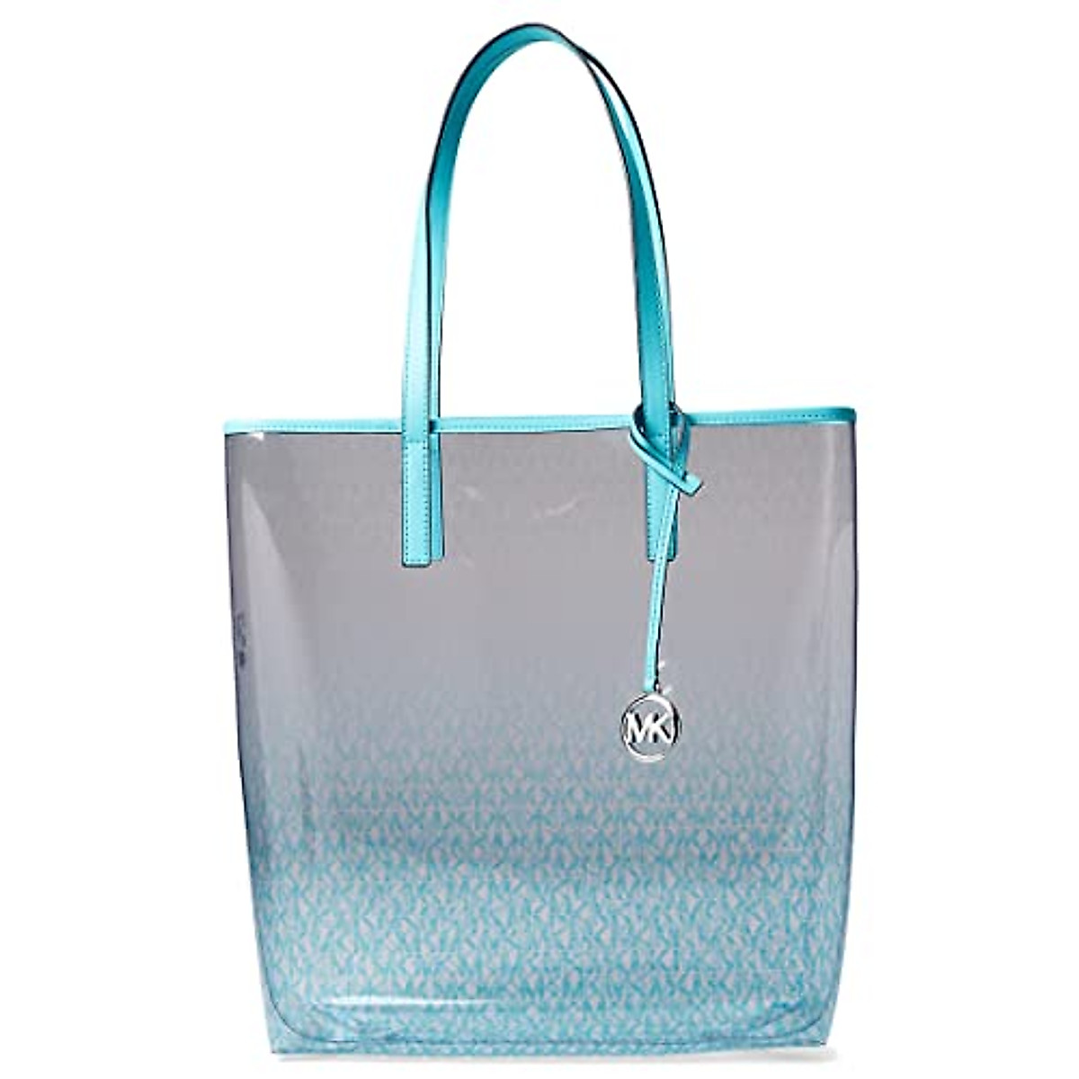 Michael Kors The Michael Bag Large North/South Tote Ocean Blue Multi One Size