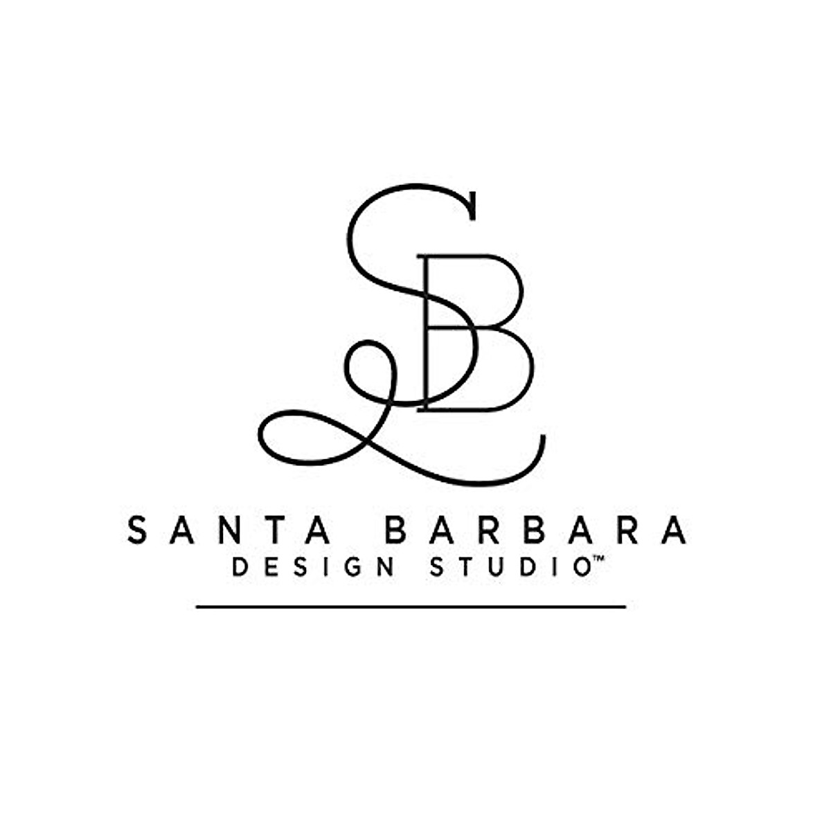 Santa Barbara Design Studio Wood Box Sign Face-to-Face Designs Black and White Home Décor, 7" x 14", I Love Us