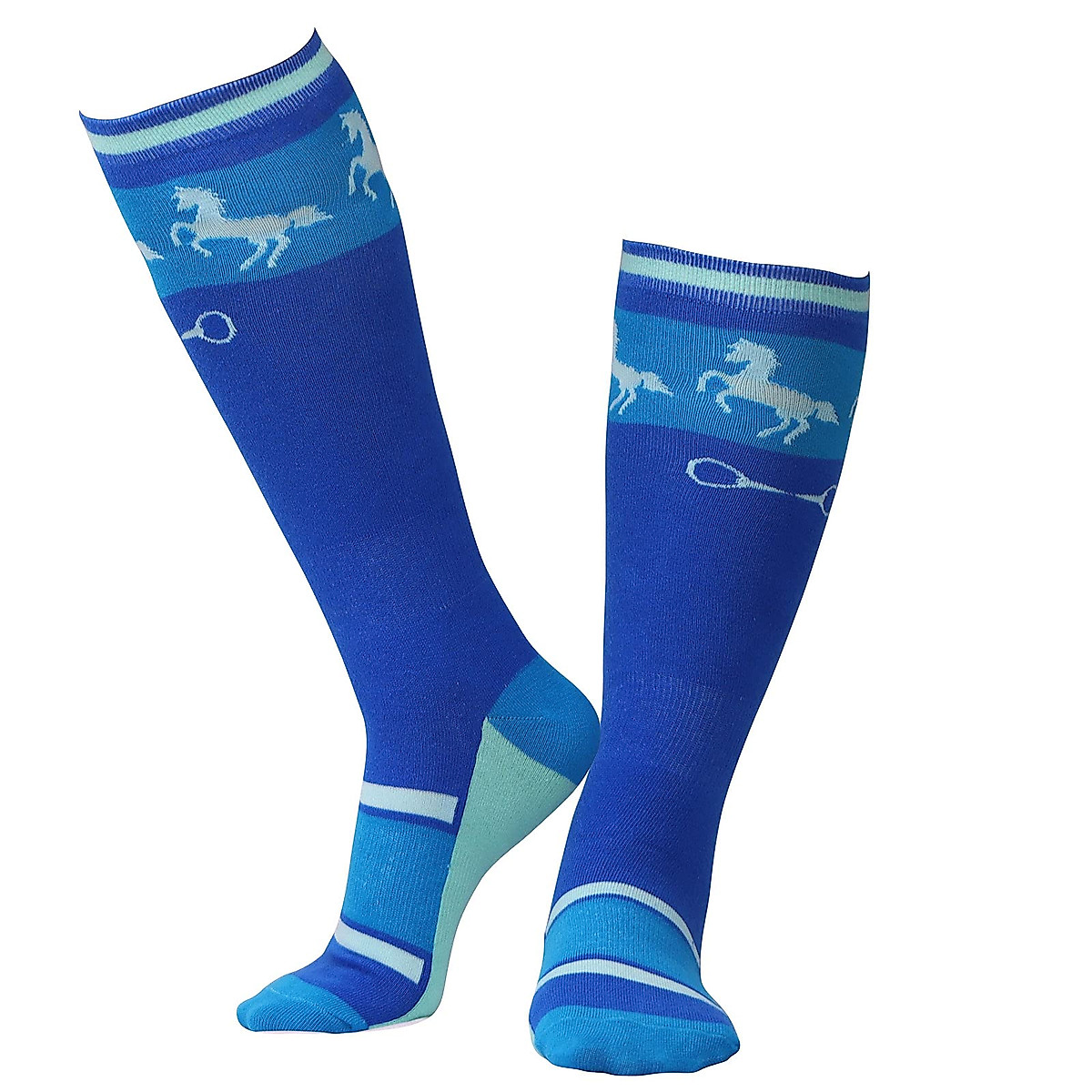 Harrison Howard 3 Pairs Premium Quality Equestrian Riding Socks for Horse Riding &Tall Boot Knee High Socks for Women