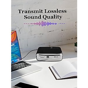 External Universal CD Player for Car - LEHWEY Portable CD Player with Extra USB Extension Cable, Plugs into Car USB Port, Laptop, TV, Mac, Computer, for Android 4.4 and Above Navigation