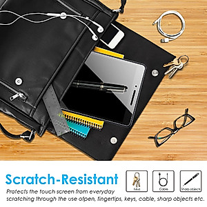 DETUOSI 2-PACK Screen Protector for Samsung Galaxy Tab A 8.0" 2019 (SM-T290/T295/T297),Ultra-Clear/Case Friendly/Touch Sensitive/Bubble Free/Anti-Scratch Mica Galaxy Tab A 8.0" 2019 Tempered Glass