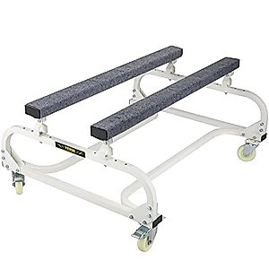 VEVOR Jet Ski Dolly, 1000 LBS Capacity Hand Truck Dolly for Moving Watercraft PWC, Adjustable Width Jet Ski Moving Dolly with Four Casters & Two Brakes, Heavy Duty Dolly for Ski Fishing Boat Sailboat
