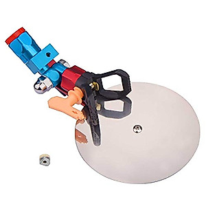 DUSICHIN Airless Spray Gun Paint Edger Guide Edge Spray Tool Paint Accessory Extension Airless Paint Sprayer Nozzle 517 Tip 10 Inch Extension Pole DUS8325