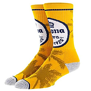 Corona Beer 3-Pack Athletic Crew Socks Set