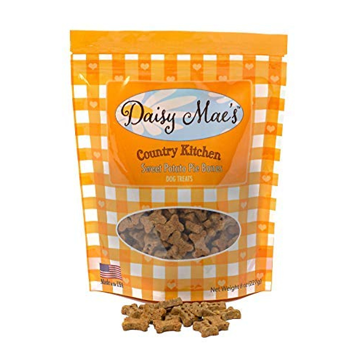 Christmas Dog Treat Gift Box with Coffee Cup Treat Dispenser & 3 Treats, Made in The USA, Treats and Chews, Small/Medium Dogs 15-30 lbs (Pumpkin, Sweet Potato, Duck Flavors).