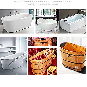 LIUYUNQI Bathtub Tray Extendable with Bath Tray Spa Caddy Organizer Tablet Holder Reading Rack Bathroom Accessories