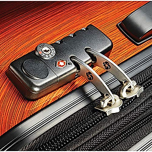 Samsonite Winfield 2 Hardside Luggage with Spinner Wheels, Orange, Carry-On 20-Inch