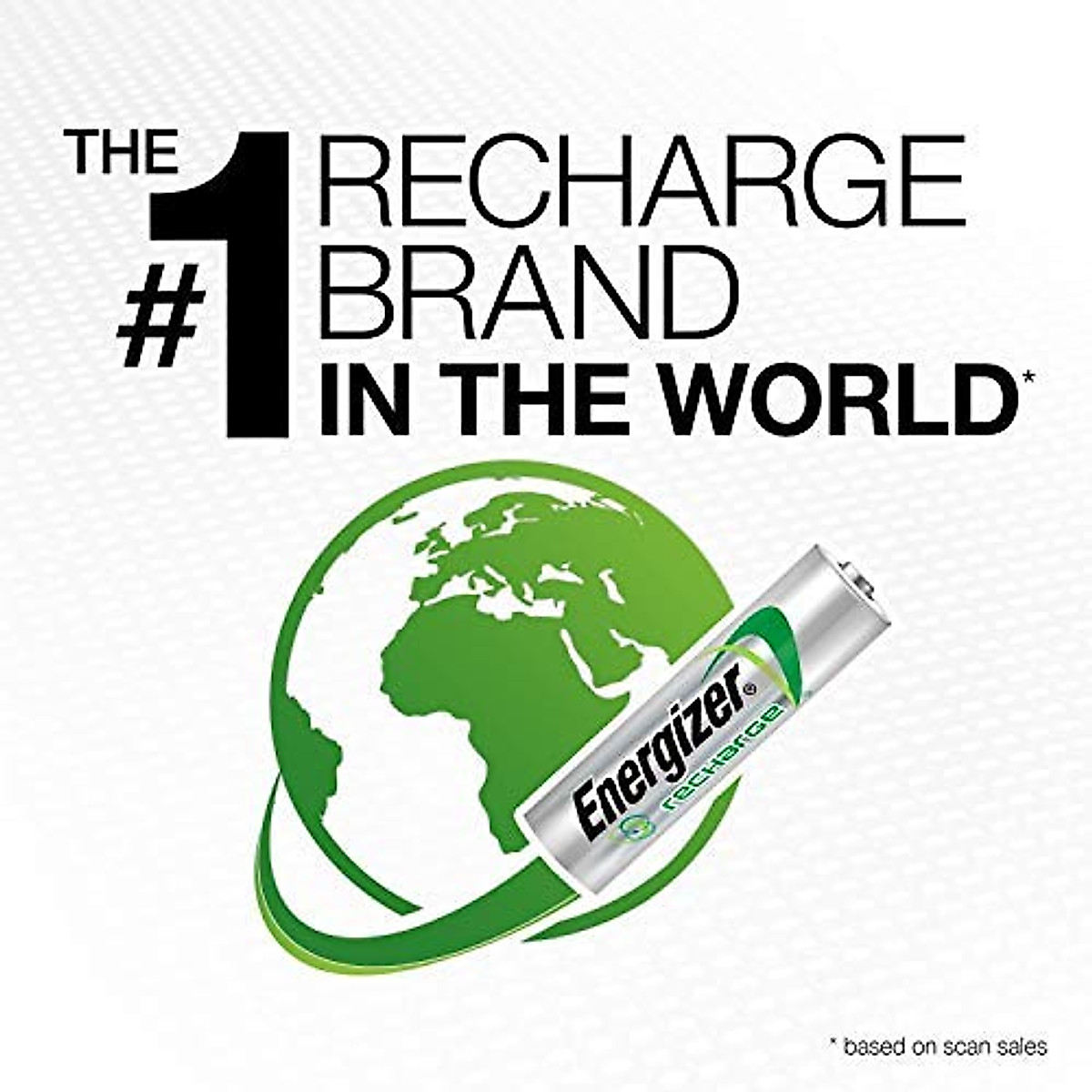 Rechargeable AA Batteries, NiMH, 2000 mAh, Pre-Charged, 8 Count (Recharge Universal)