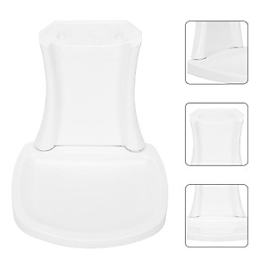 Cabilock 1pc Soap Dispenser Tray Commercial Drip Tray Wall Drip Tray Wall Mounted Holder Soap Dispenser Bracket Hands Washer Trays Washing Machine White Water Tray Plastic Office