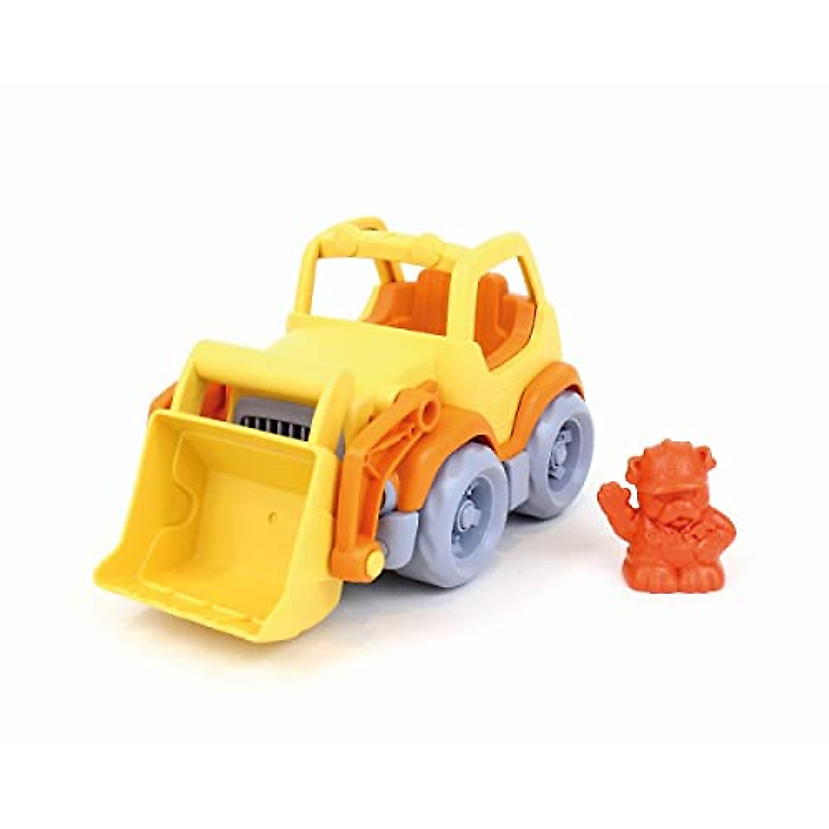 Green Toys Scooper Construction Truck, Yellow/Orange