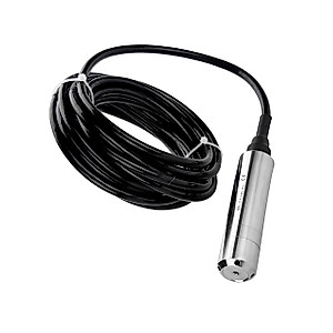 Submersible Level Sensor 4-20mA, Throw-In Type Liquid Level Sensor,24V DC Input Liquid Level Transmitter,0-5M Measuring Range