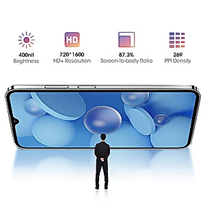 Blackview Unlocked Cell Phone, A95 Phones, 8GB+128GB/SD 1TB Android 11 Unlocked Phones, Octa-core 2.1GHz, 20MP Multi-Mode Camera, 6.5" HD+, 4380mAh 18W Fast Charging 4G Dual SIM Unlocked Cell Phones