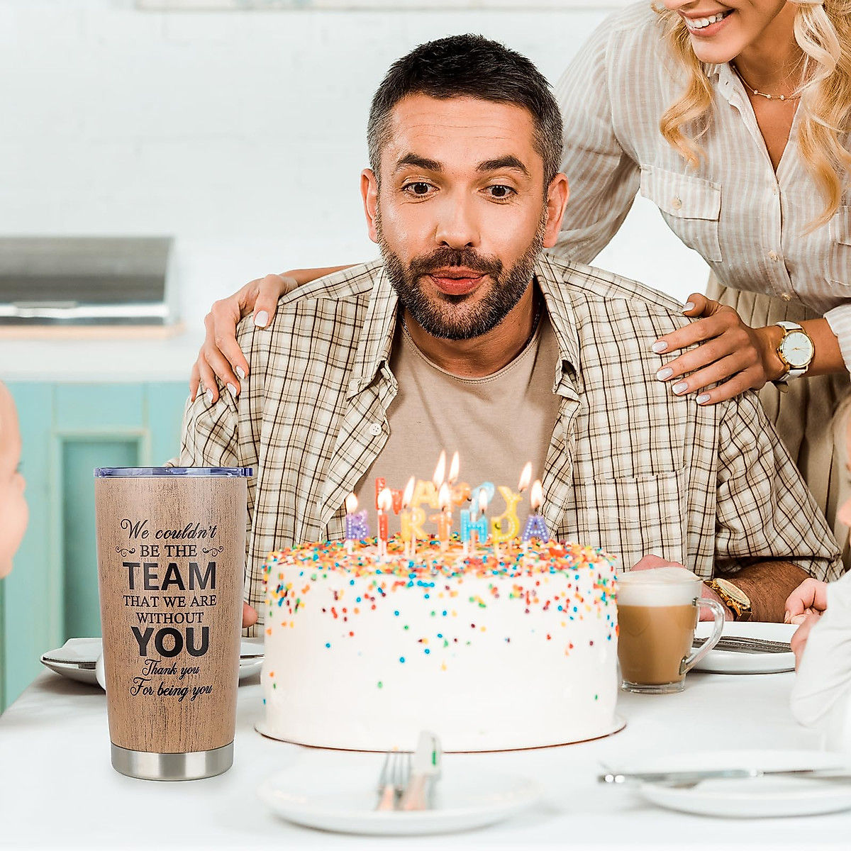 DECZHIYU Boss Gifts for Men - Boss Day Gifts for Him - Christmas Birthday Appreciation Gifts for Boss from Employee - Male Boss Manager Leader Principal Gifts Ideas - 20 oz Stainless Steel Tumbler