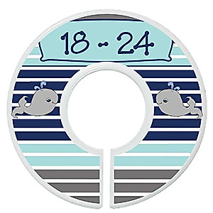 Mumsy Goose Nursery Closet Dividers Closet Organizers Baby Boy Clothes Dividers Nautical