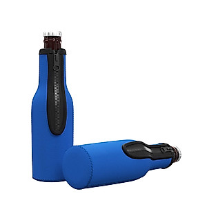 TahoeBay Beer Bottle Insulator Sleeves (Multicolor) Neoprene Coolers with Zipper for 12oz Longneck Bottles (4)
