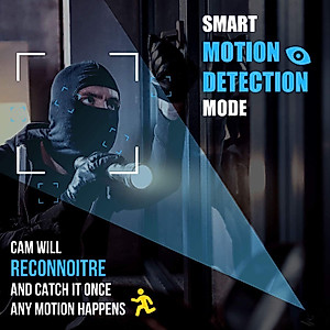 Spy Camera Hidden Camera, 4K Mini Spy Camera, Portable Wireless WiFi Nanny Cam with Night Vision and Motion Detection, Hidden Home Security Surveillance Camera with Loop Recording for Home and Office