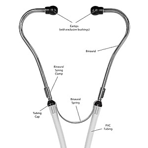 Prestige Medical Sprague-Rappaport Stethoscope, Tie Dye Tropical Reef