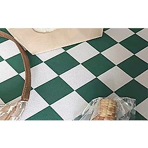 Livingart Modern Plaid Checkered LIM Purple Area Rug for Living Room Dining Room Bohemian Chic Lattice Geometric Pattern Playroom 6x9ft