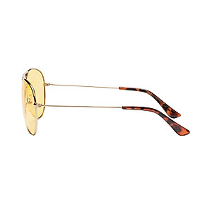 Eagle Eyes Classic Aviator Night-Lite - Night Driving Glasses