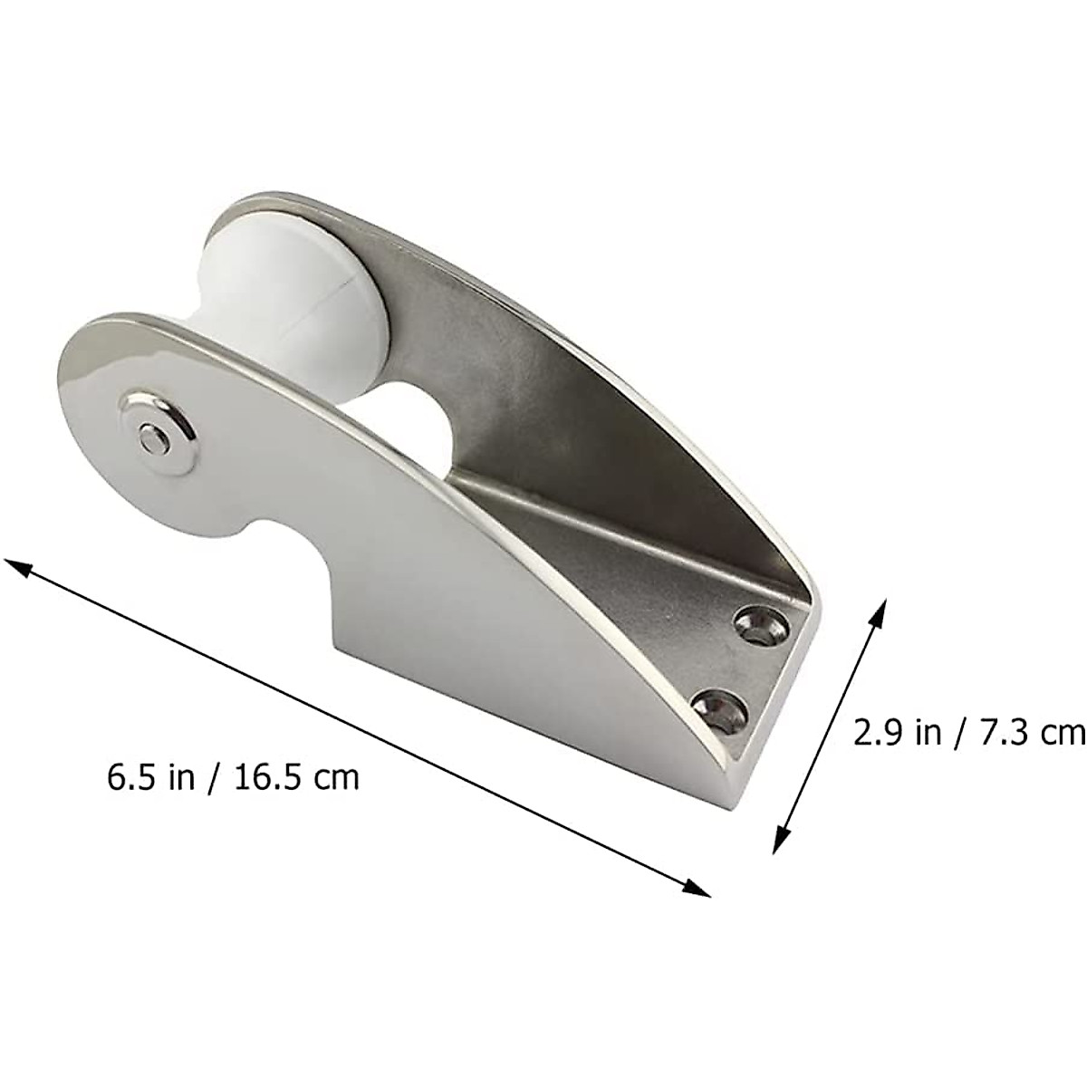 TANFEI Stainless Steel Anchor Chain Guide Wheel, Bow Anchor Roller for Yacht Docking Accessories