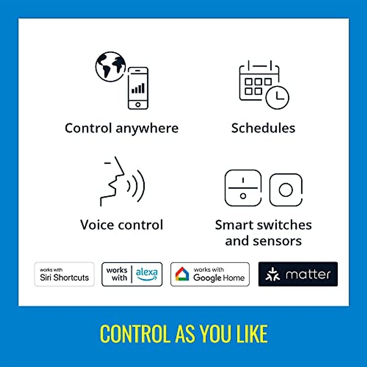 WiZ Connected 2-Pack Color 60W A19 Smart WiFi Light Bulb, 16 Million Colors, Compatible with Alexa and Google Home Assistant, No Hub Required, 2 Bulbs