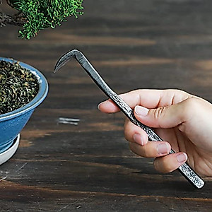 Wazakura Bonsai Scraper Jin Sickle Knife Made in Japan in Carbon Steel, Shari Carving Tool, Japanese Dead Wood and Bark Grafting Cutter