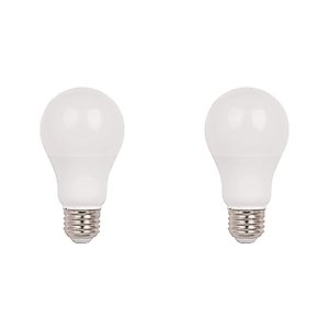 Westinghouse Lighting 4514000 9.5 (60 Watt Equivalent) Omni A19 Daylight LED Light Bulb, Medium Base (Pack of 2)