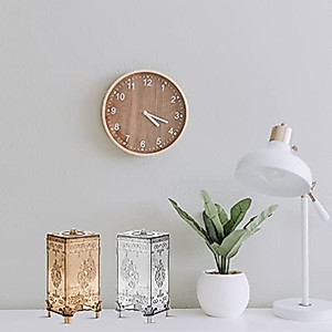 Zerodeko Cotton Swab Ball Qtip Holder: Cotton Pad Jar Plastic Container Dispenser Box Embossed Box for Bathroom Home Storage Organizer 2Pcs