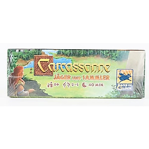 Hans im Glück, Carcassonne Hunter and Collector, Family Game, Board Game, 2-5 Players, from 8+ Years, 40+ Minutes, German