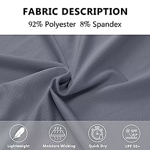 KEFITEVD UV Protection Shirts for Women Long Sleeve Activewear Tops Sun Protection Hoodie Shirt Jackets Fishing Shirts Dark Grey