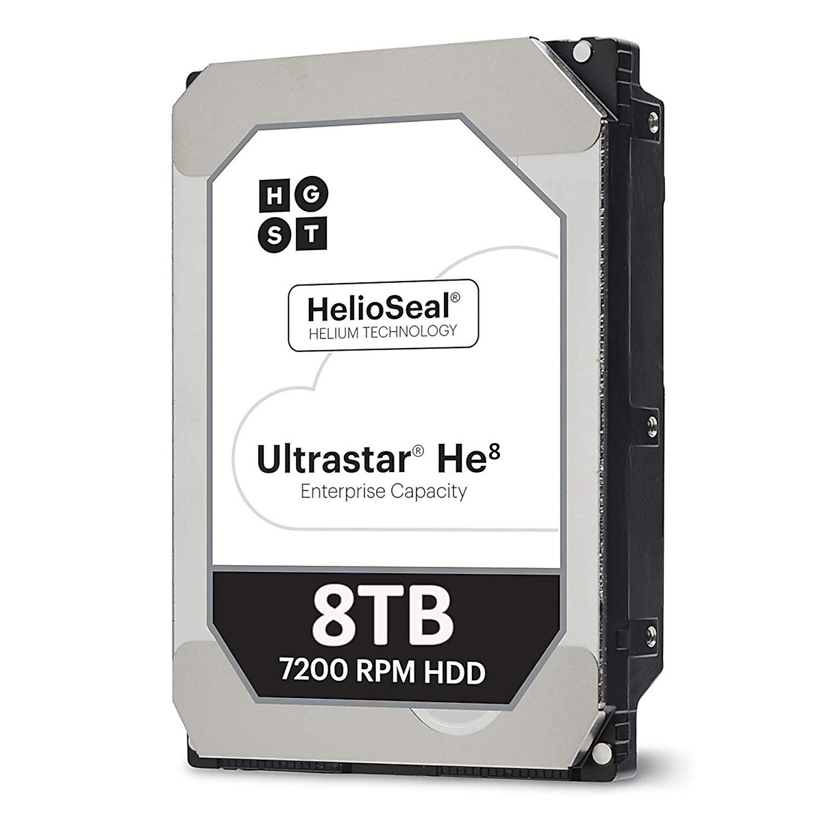 HGST Ultrastar 8TB 7200RPM SATA 6Gb/s 128MB Cache 3.5" Hard Drive HUH728080ALE600