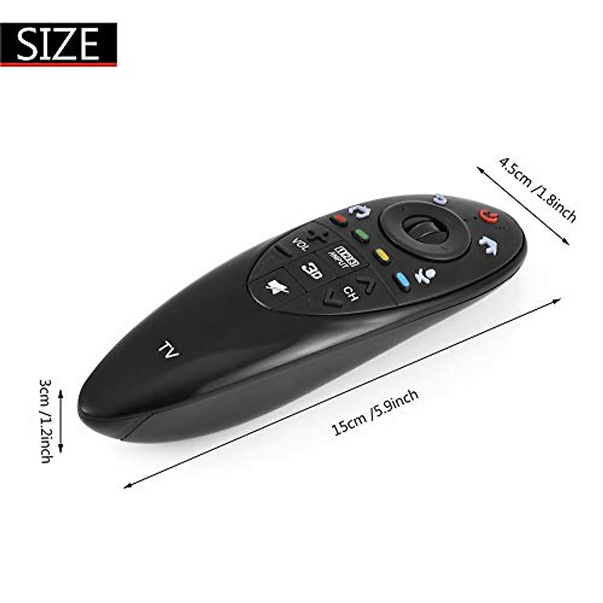 LG Universal Remote Control Replacement for LG TV AN-MR500G AN-MR500 MBM63935937