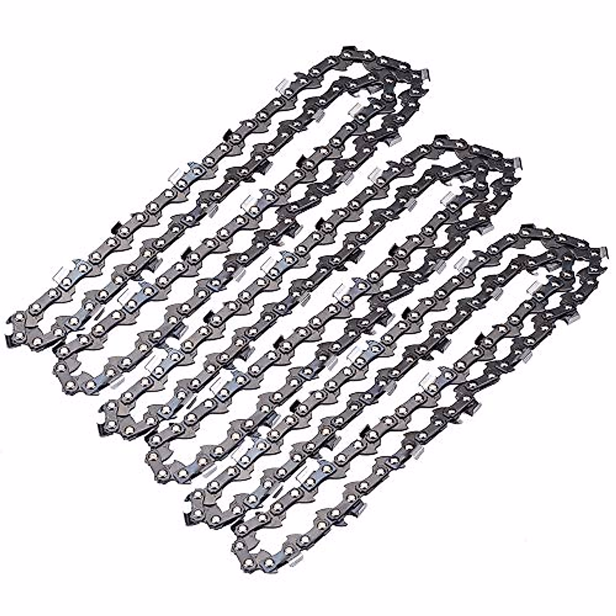 Dalom CS-355T Chainsaw Chain for Craftsman Echo CS 355T Poulan PL3314 S52 AdvanceCut 14 inch Chainsaw Chain Homelite Sun Joe Cut Off Saw 91VXL052G 63PM52 3/8 LP .050" 52 Drive Links 3 Pack