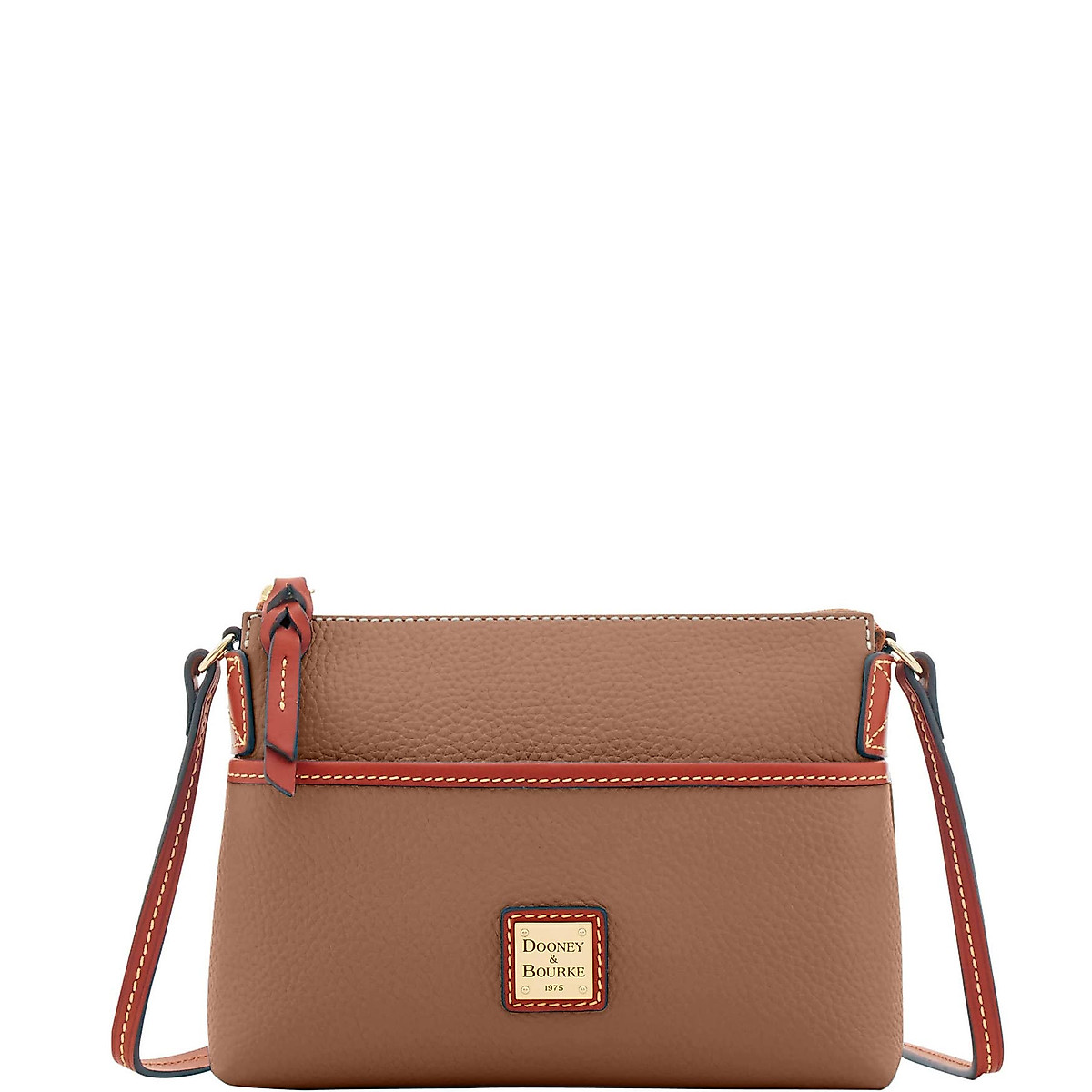 Dooney & Bourke Handbag, Pebble Grain Ginger Crossbody - Sand