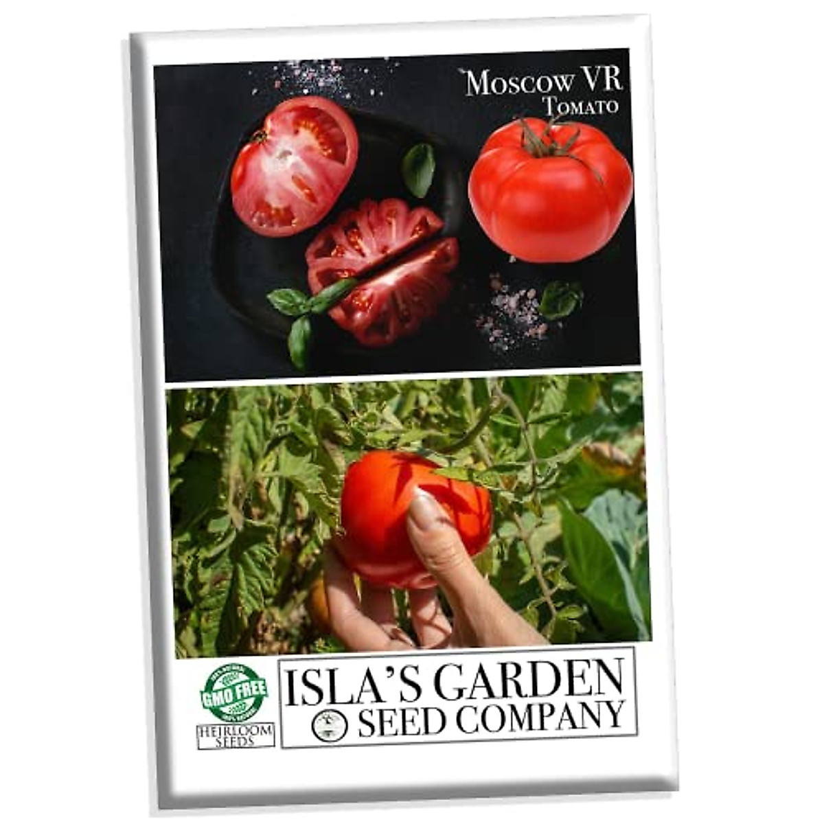 Moscow VR Tomato Seeds, 50 Heirloom Seeds Per Packet, (Isla's Garden Seeds), Non GMO Seeds, Botanical Name: Solanum lycopersicum, Great Home Garden Gift