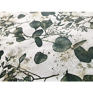 InsideMyNest Eucalyptus Botanical Tissue Paper Sheets 30x20 Gift Wrap Box Filler (50)