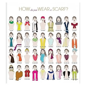 maamgic Women's Scarf Pashmina Shawls and Wraps for Evening Dresses Travel Office Winter Wedding Cashmere Feel Long Reversible Scarves Dark Grey and Cream