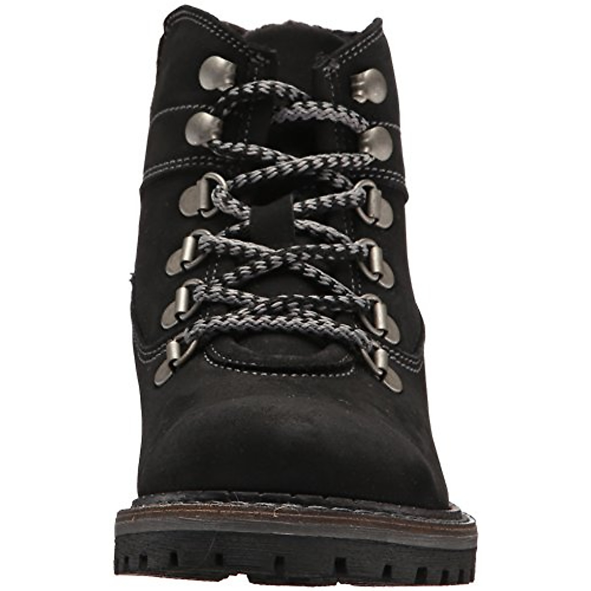 Bos. & Co. Women's Hartney Hiking Boot, Black Nubuck/Boil Wool, 36 M EU (5.5-6 US)