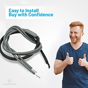 EVERTECHPRO SH502 Drain Heater tip 7/16" Diameter 120V 15W Size 13" Leads 18"