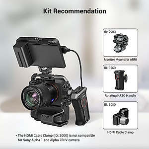 SmallRig Cage for Sony Alpha 7R V/Alpha 7 IV/Alpha 7S III/Alpha 7R IV/Alpha 1 with VG-C4EM Battery Grip - 3594