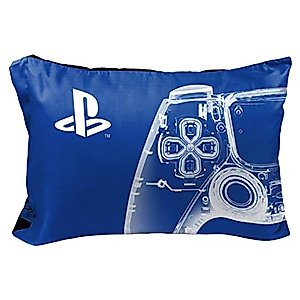 PlayStation Gamer 1 Single Reversible Pillowcase - Kids Super Soft Bedding (Official PlayStation Product)