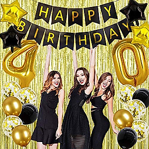 40th Birthday Decorations for Men 40th Birthday Decorations for Women 40 Birthday Balloons 40th Birthday Decor