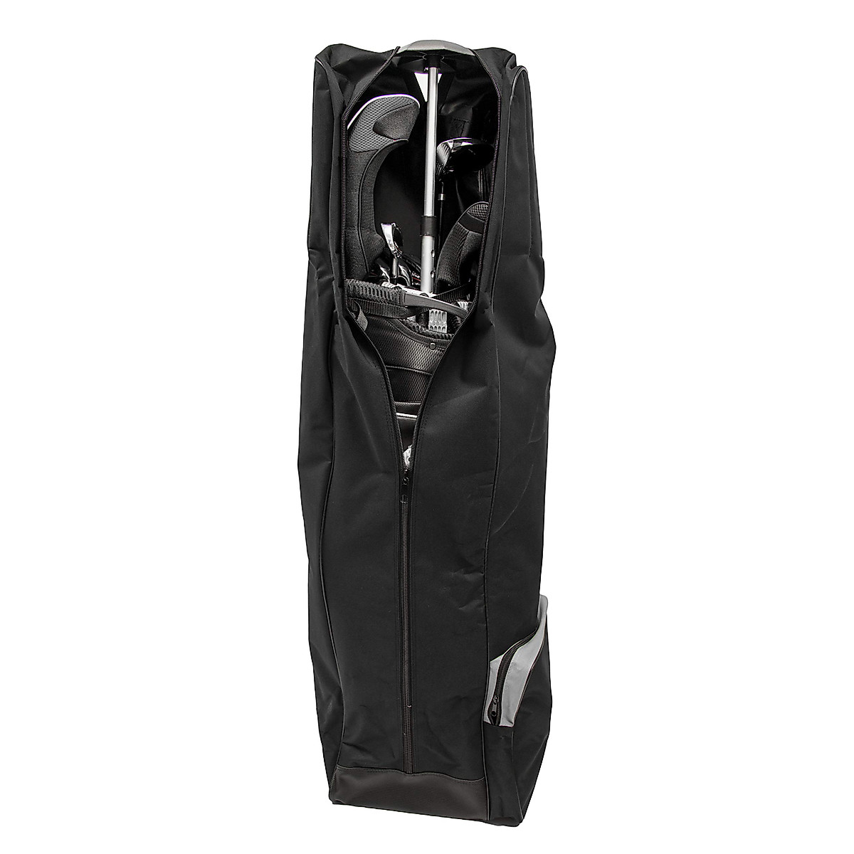 JEF WORLD OF GOLF Travel Cover and Club Protector Combo Set, Black (JR1072)