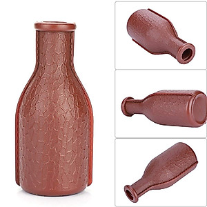 Great Rubber Dice Bottle, Pool Dice, Brown Perfect for Kelly, Pea and Pill Pool and Others