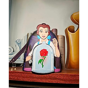 Loungefly Beauty and the Beast Belle Enchanted Rose Mini Backpack Toyz N Fun Exclusive