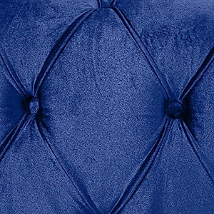 Christopher Knight Home Sagewood Sofas, Navy Blue + Espresso